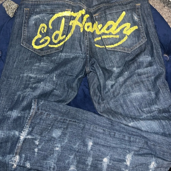 Ed Hardy | Jeans | Ed Hardy Ripped Jeans Still In Good Condition Ed ...